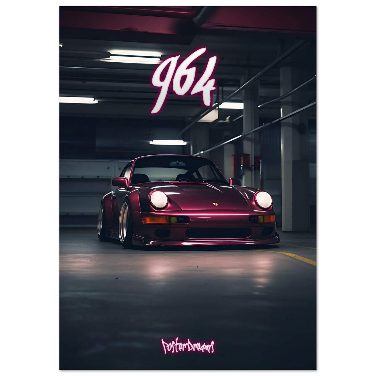 PosterDreams - Porsche 964 Poster – PosterDreams-20
